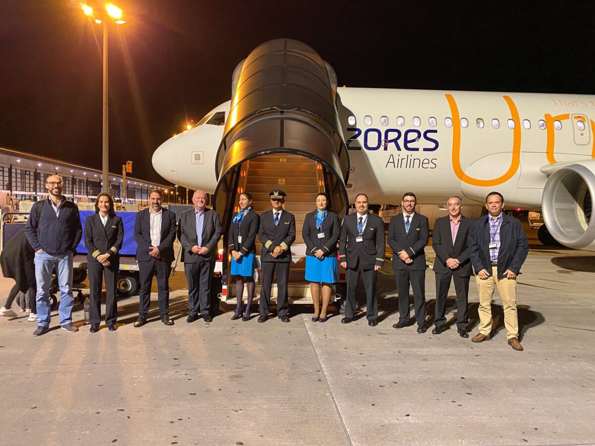 Azores Airlines realiza su primer vuelo con combustible sostenible ...